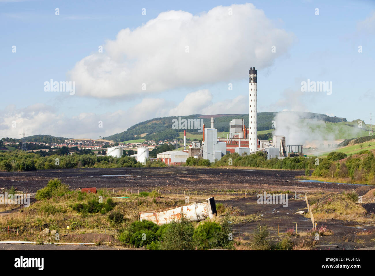 Fife power station a gas turbine power plant on the site of the former ...