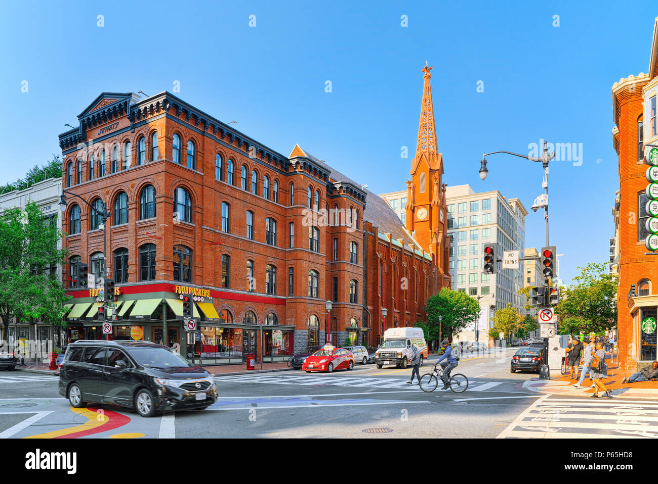 Washington, DC, USA - September 10,2017 : Urban cityscape of Washington ...