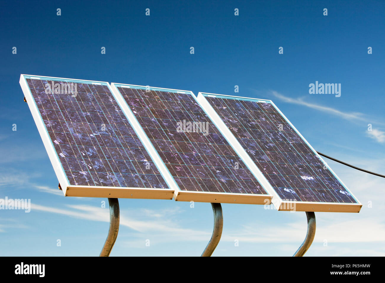 Solar panels being used generate hi-res stock photography and images ...