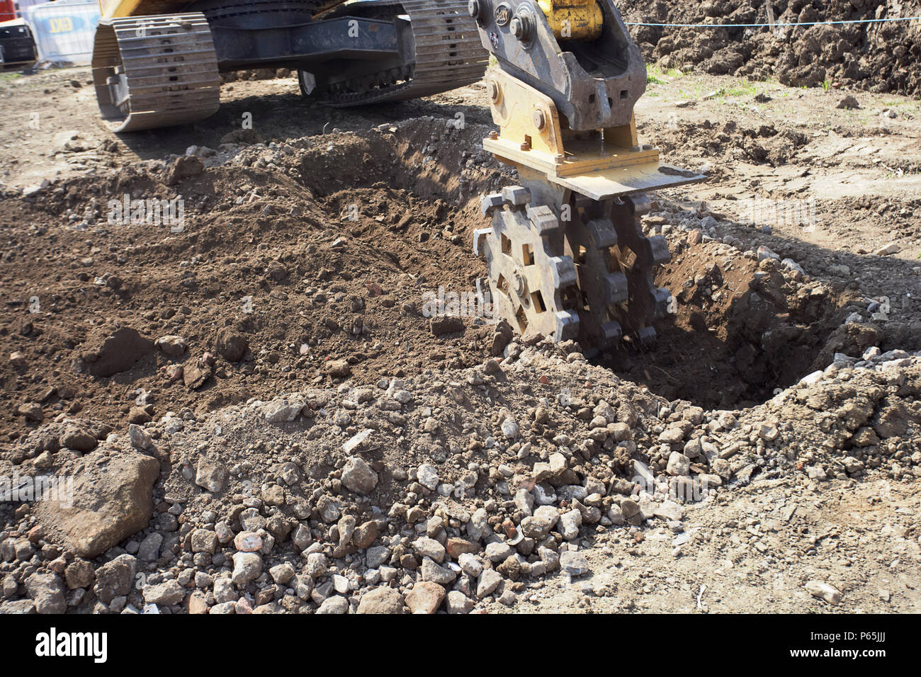 Ground works hi-res stock photography and images - Alamy