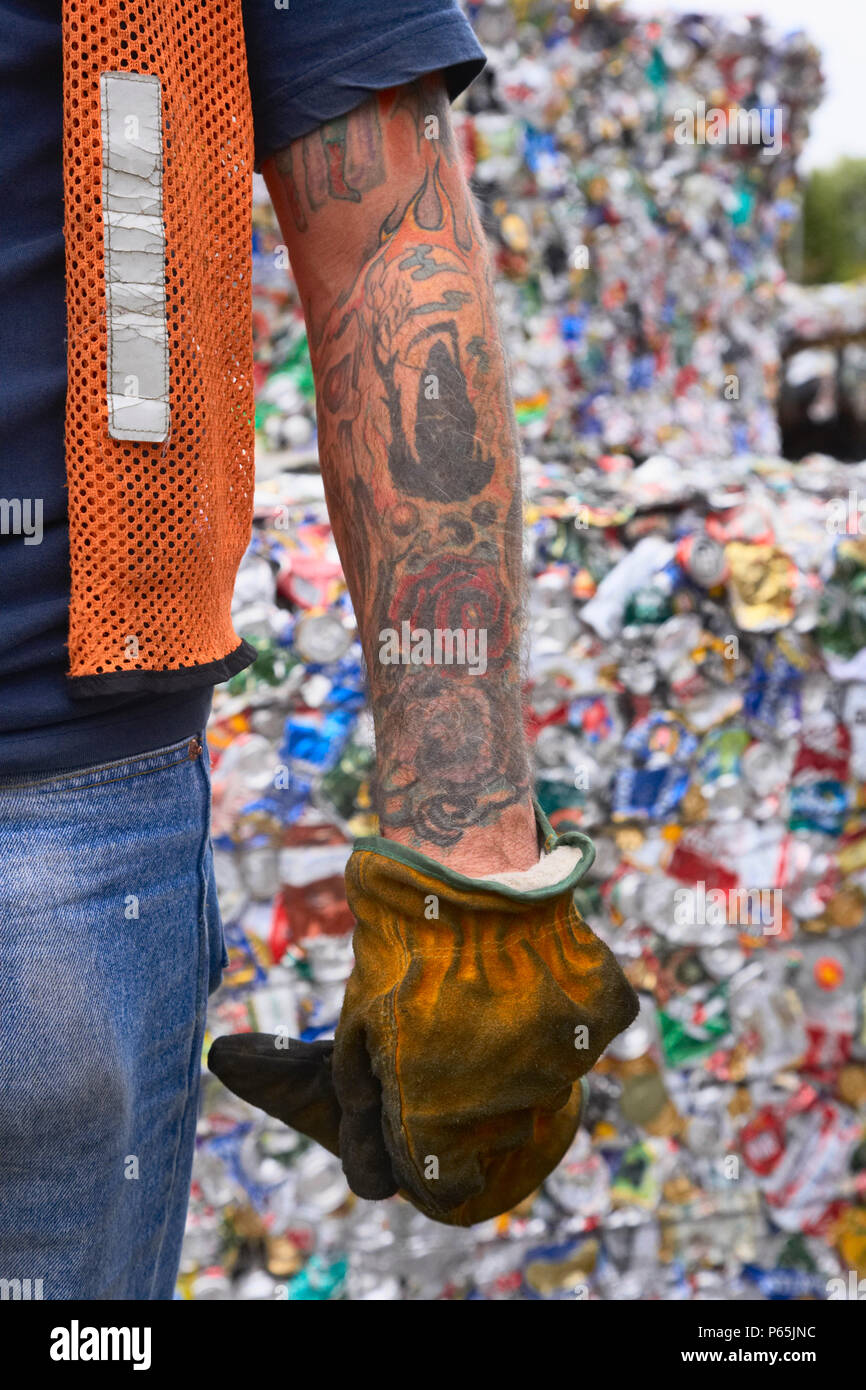 Heavily tattooed man hi-res stock photography and images - Alamy