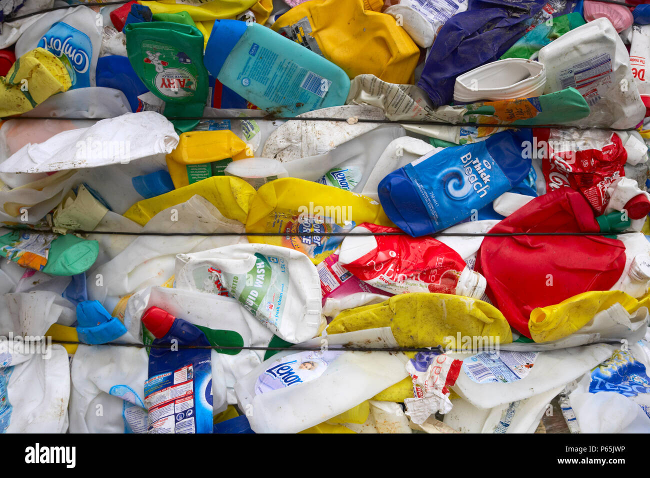 Bale plastic bottles recycling collection hi-res stock photography and ...