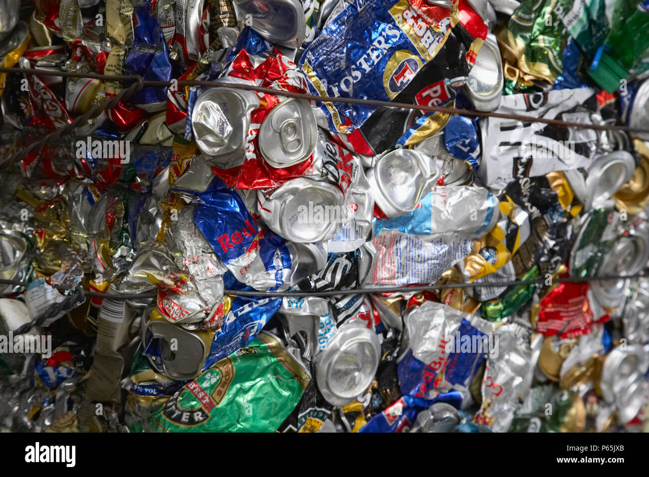 Aluminium can recycling plant hi-res stock photography and images - Alamy