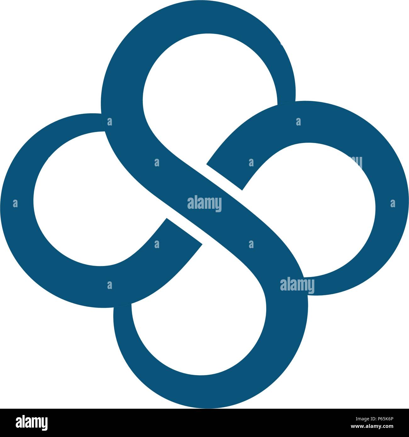 Infinity Design Vector icon illustration Logo template design Stock ...