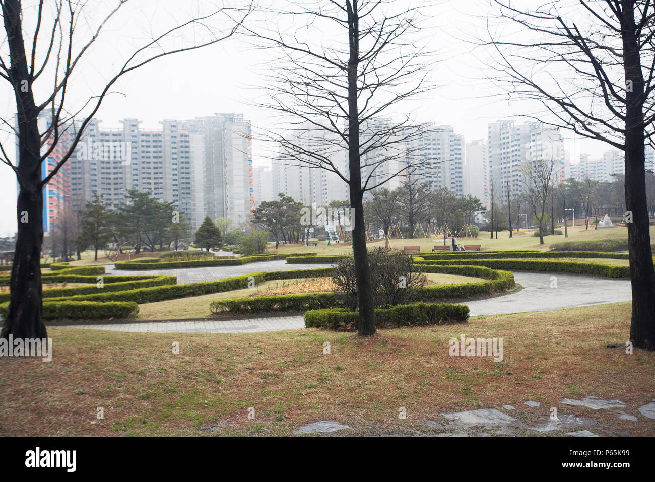 Residential Development, Suwon, Near Seoul, South Korea Stock Photo - Alamy