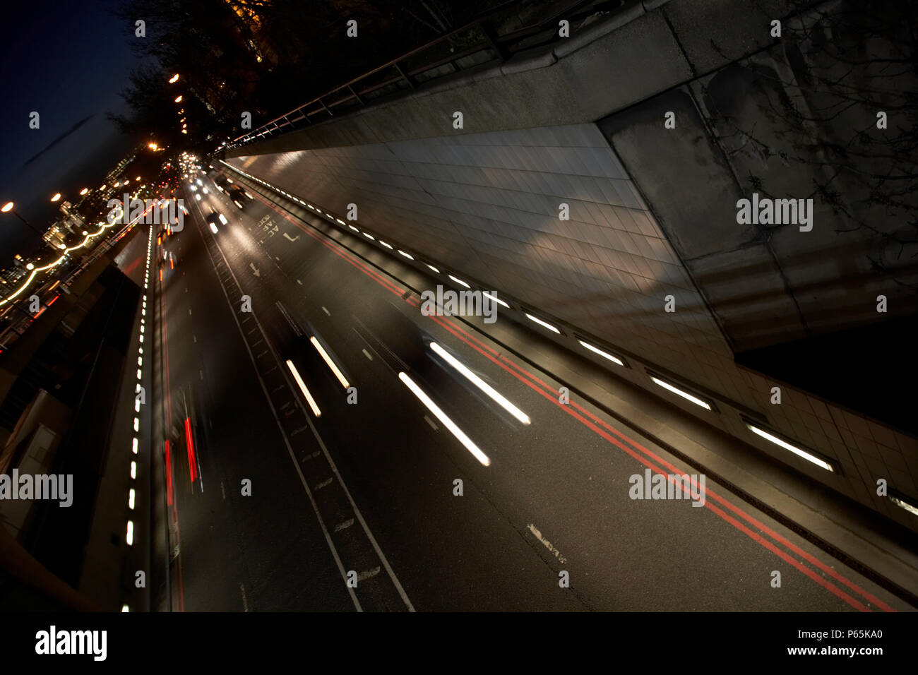 Red Route, Blackfriars, London, UK Stock Photo - Alamy
