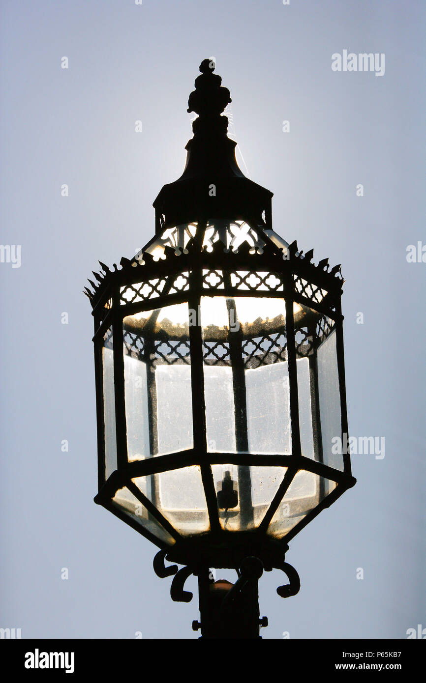 Old Lamp, Cambridge, UK Stock Photo - Alamy