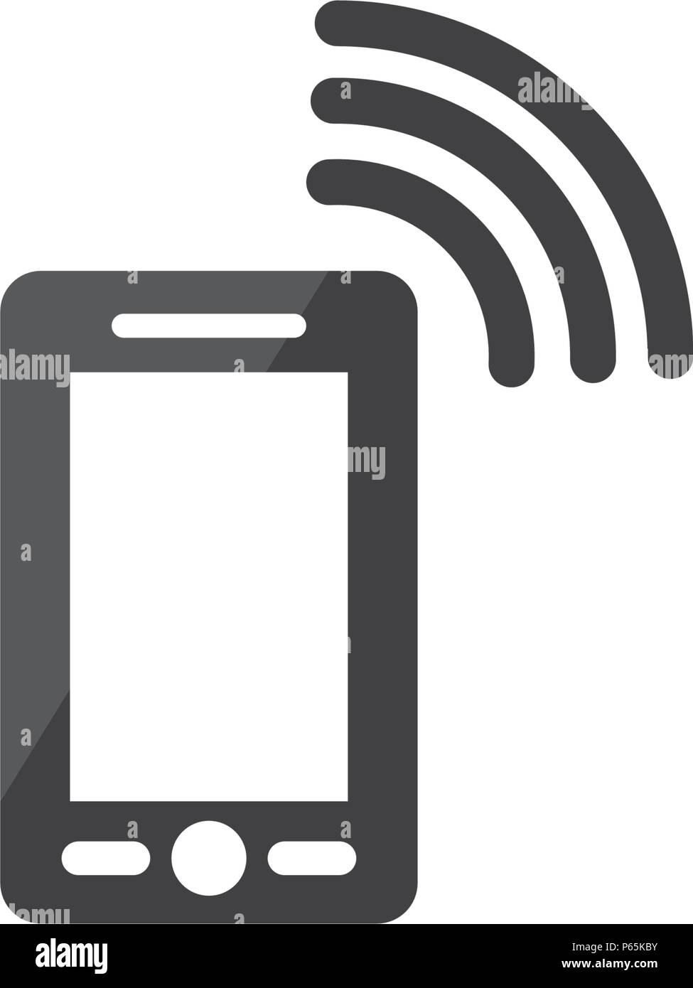 wireless Logo Template vector icon illustration design Stock Vector ...