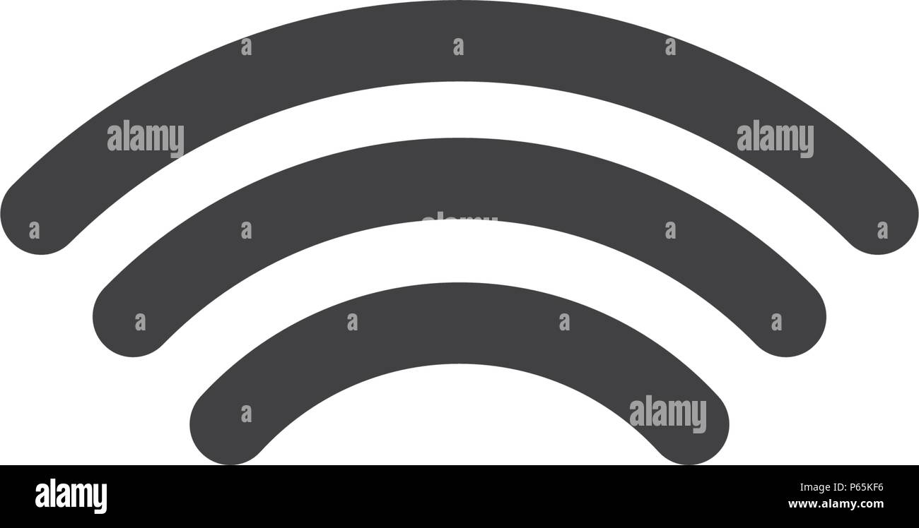 wireless Logo Template vector icon illustration design Stock Vector ...