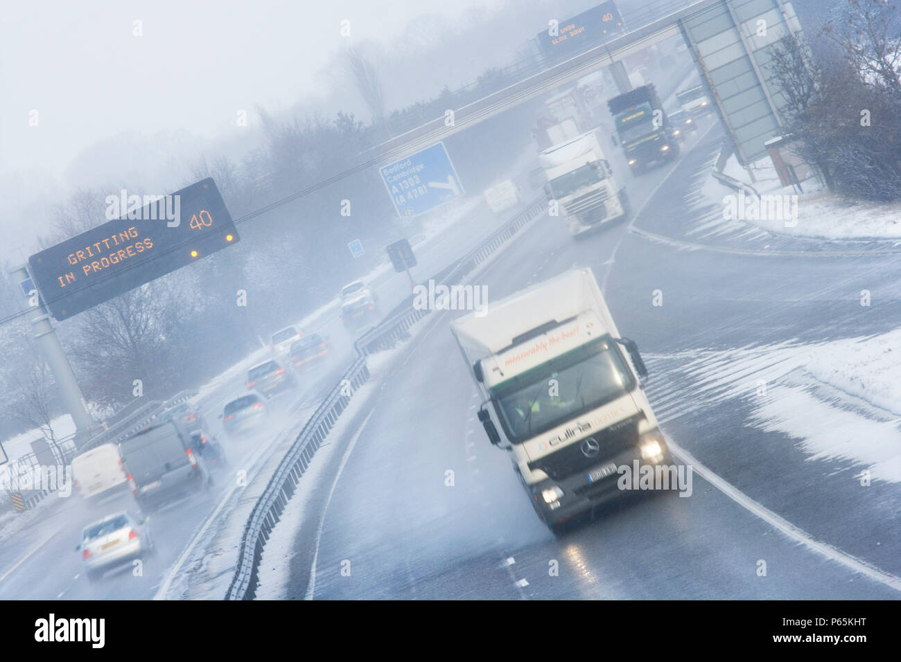 M11 motorway sign hi-res stock photography and images - Alamy