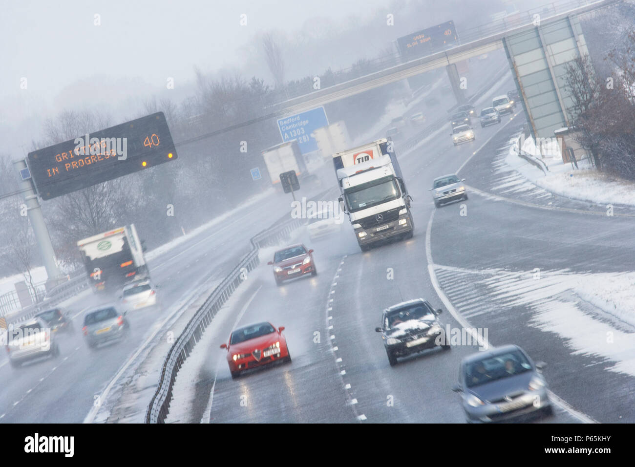 M11 motorway sign hi-res stock photography and images - Alamy