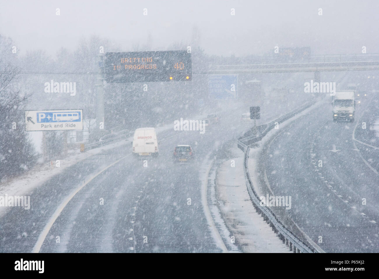 M11 motorway sign hi-res stock photography and images - Alamy