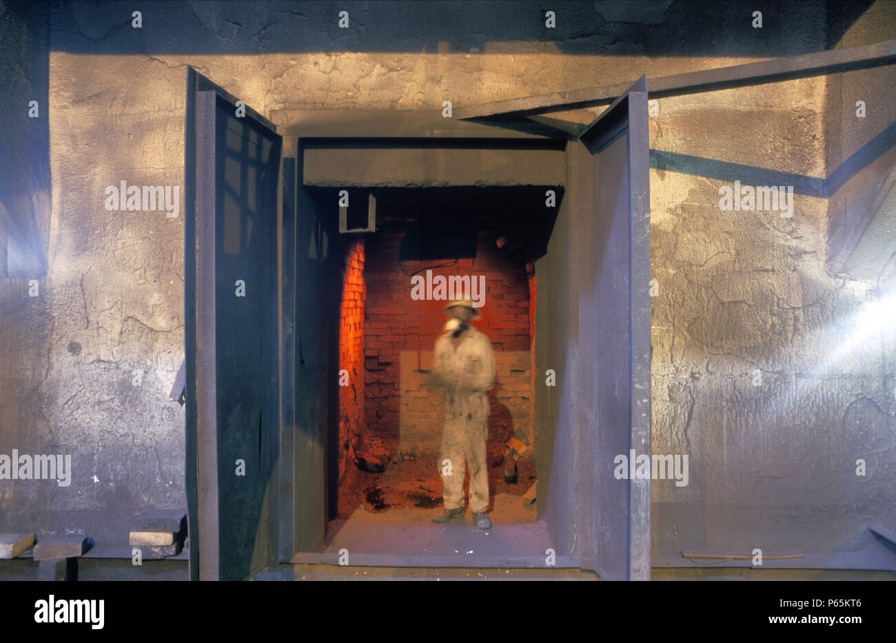 Copper refinery in Zambia, Africa Stock Photo - Alamy