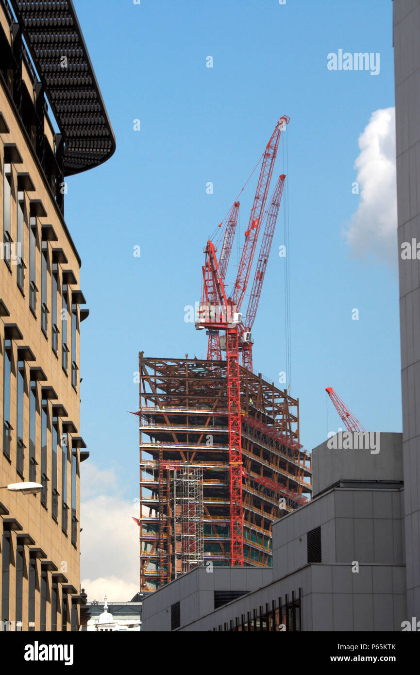 Construction city of london hi-res stock photography and images - Alamy