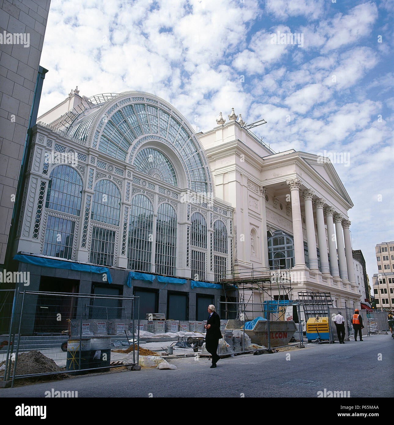 Exterior of Royal Opera House. Covent Garden, London, United Kingdom ...