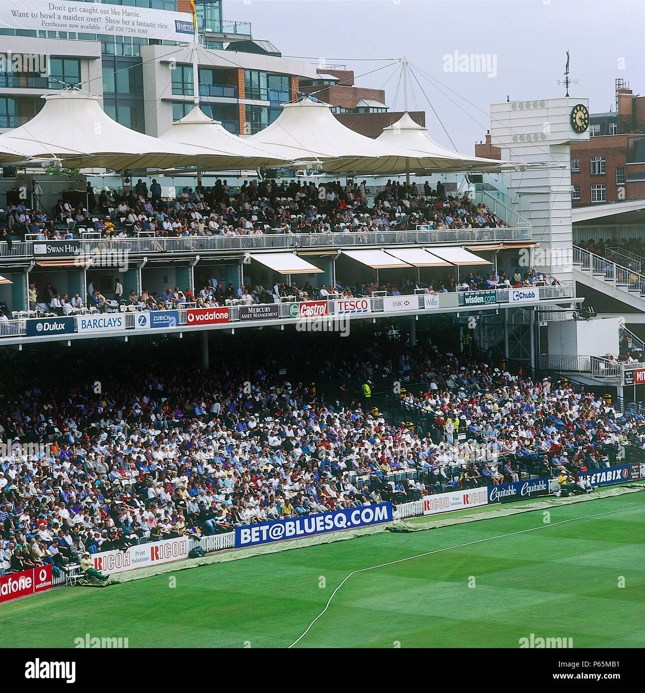 Grandstand lords hi-res stock photography and images - Alamy