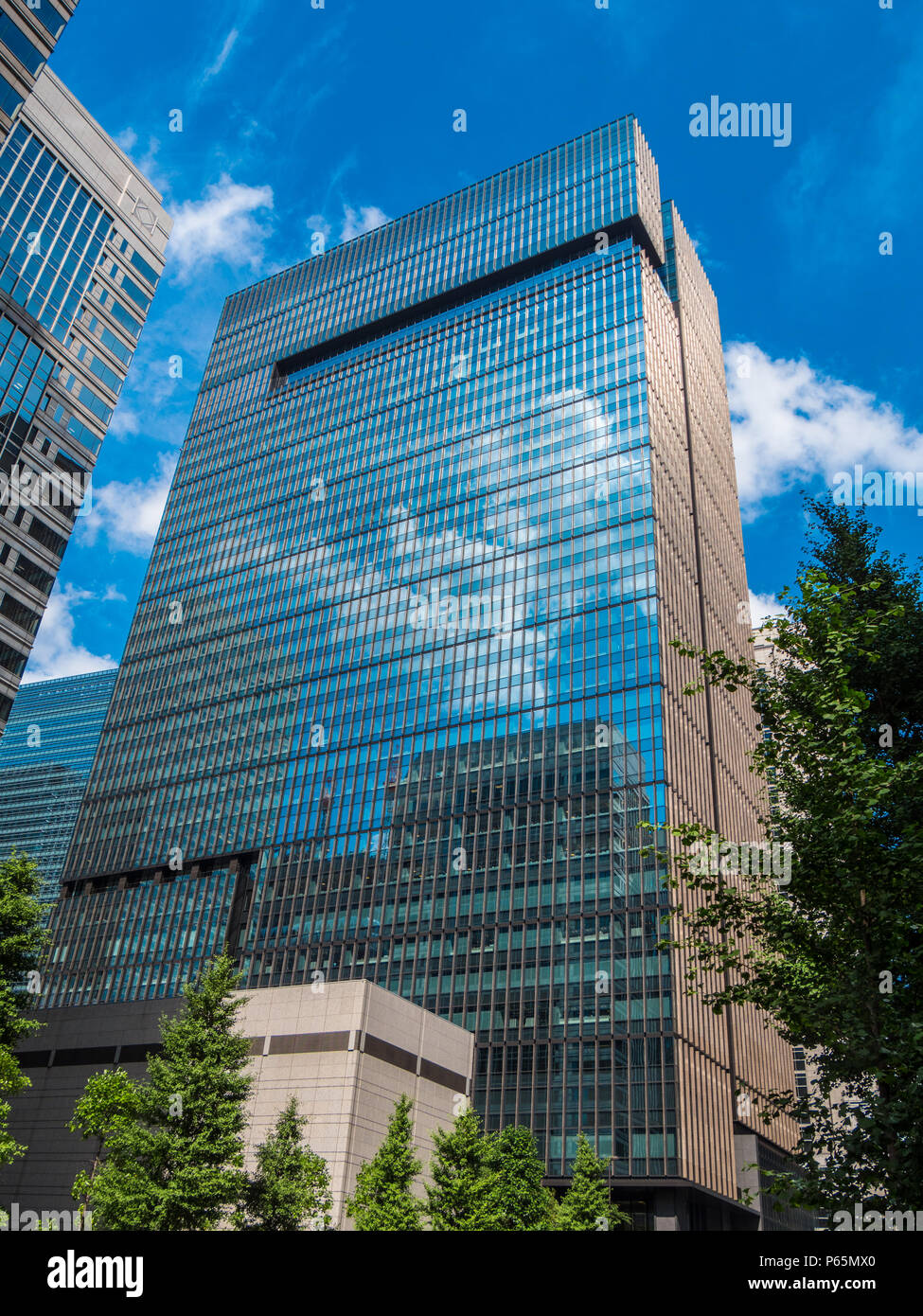 Modern Architecture in Tokyo downtown - TOKYO / JAPAN - JUNE 19, 2018 ...