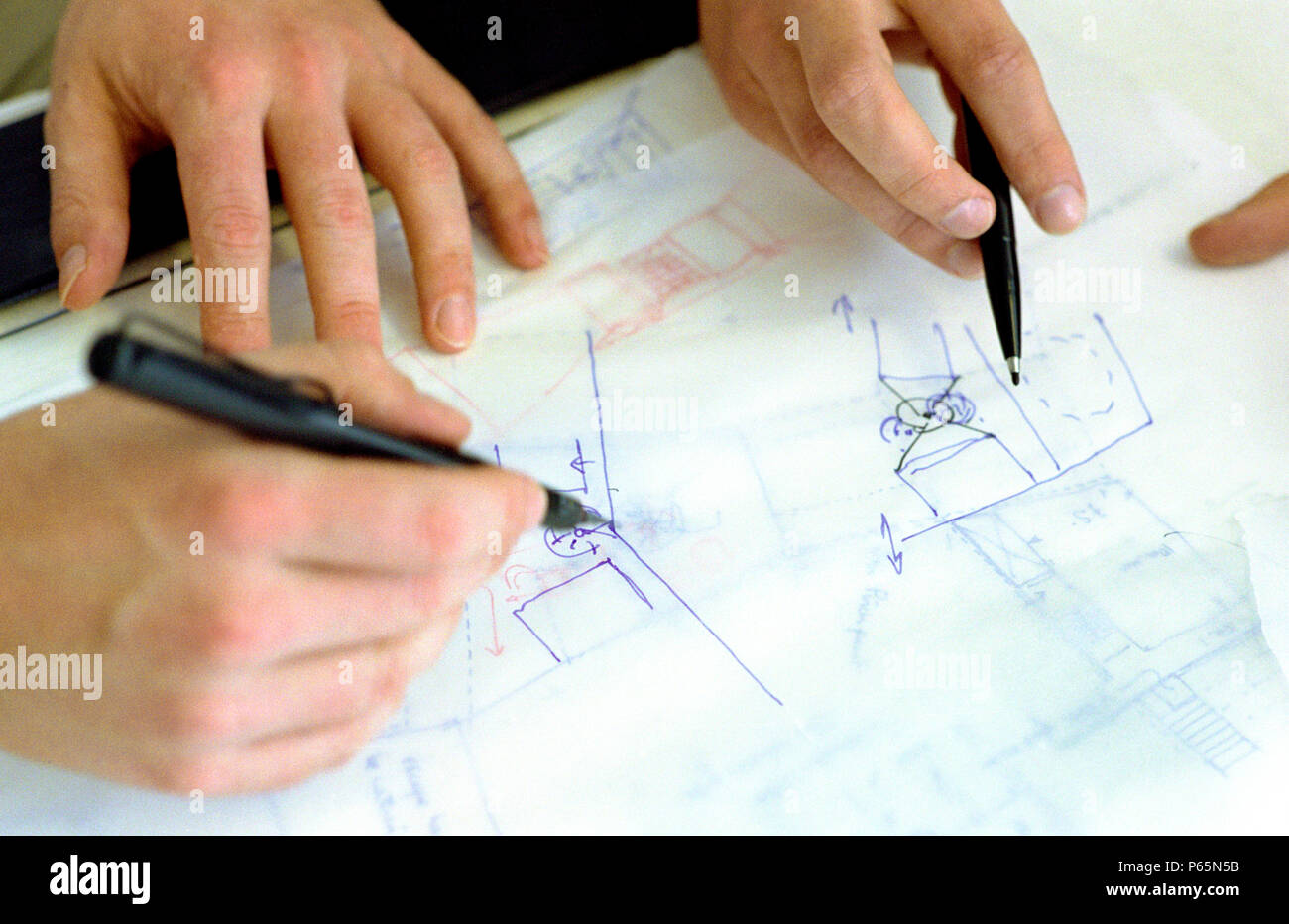 Architectural drawing budget hi-res stock photography and images - Alamy