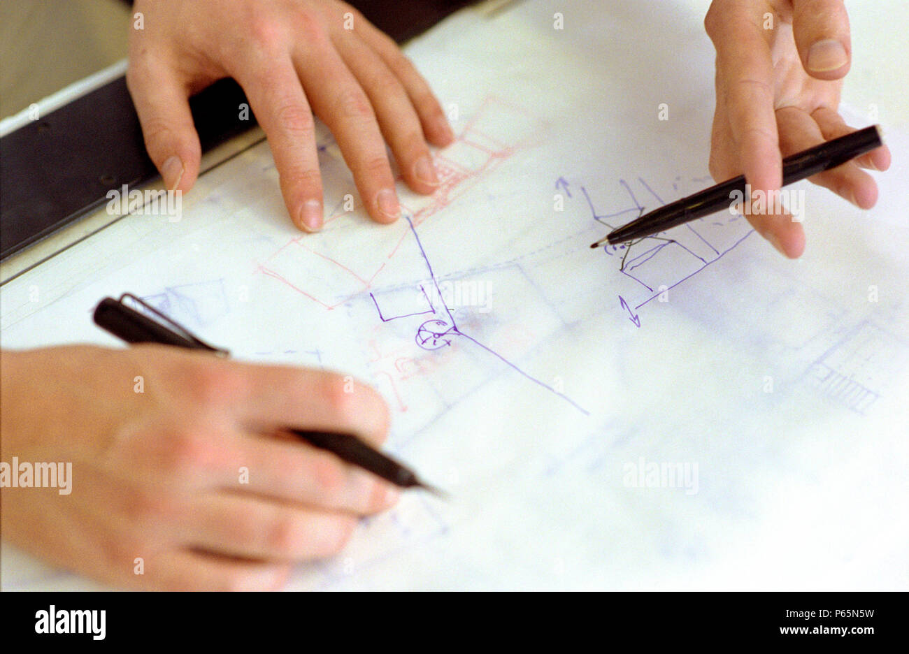 Architectural drawing budget hi-res stock photography and images - Alamy