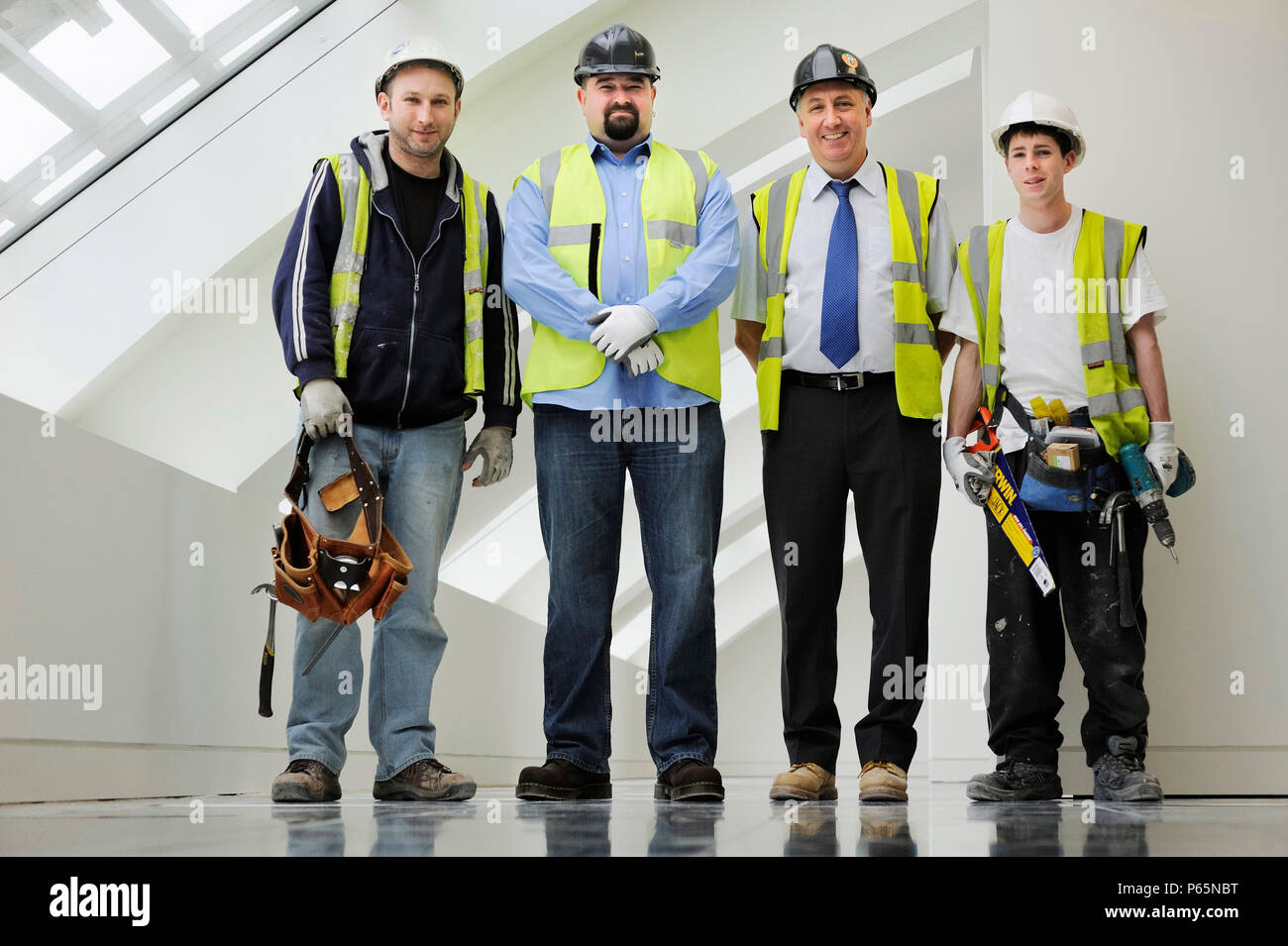 Construction workers, portrait Stock Photo - Alamy