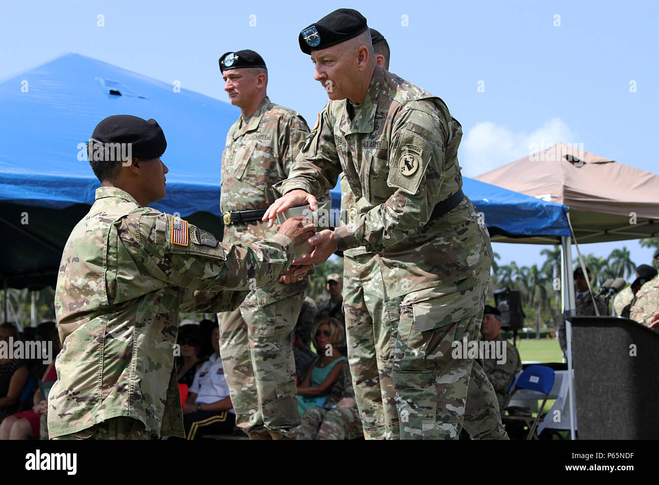 FORT SHAFTER, Hawaii—First Sgt. Sebastian Camacho, first sergeant for ...