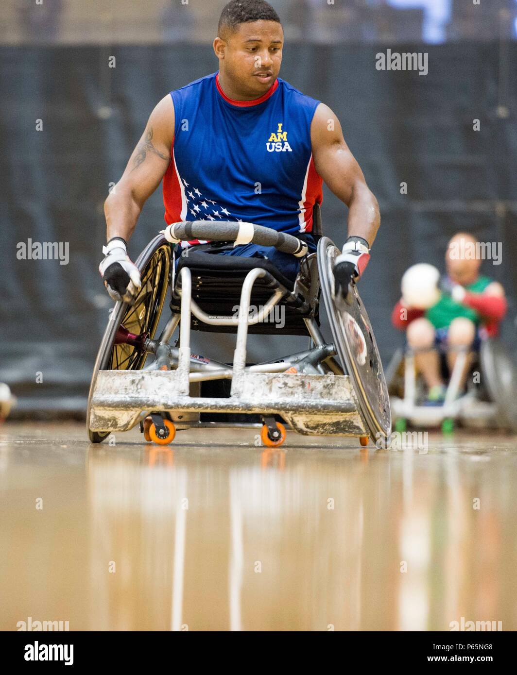 Wheel chair rugby hi-res stock photography and images - Alamy