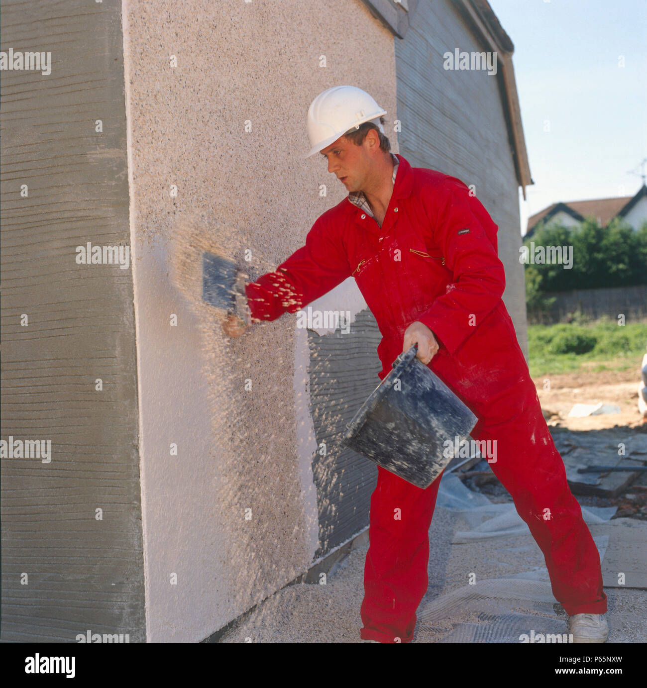 Pebble dash house hi-res stock photography and images - Alamy