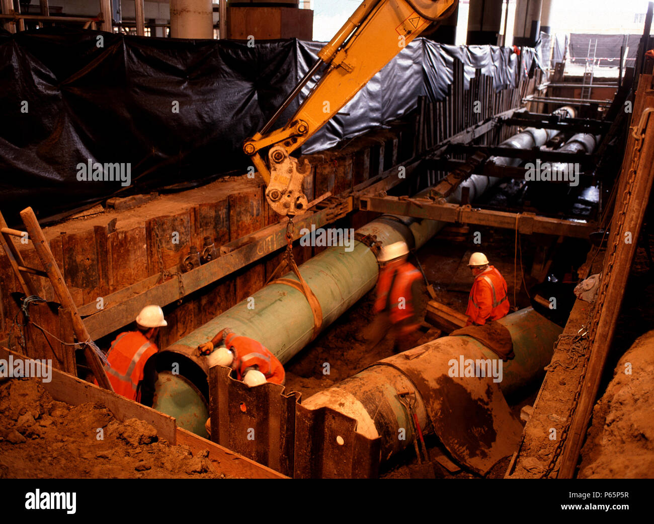 Lifting hole in the pipe hi-res stock photography and images - Alamy
