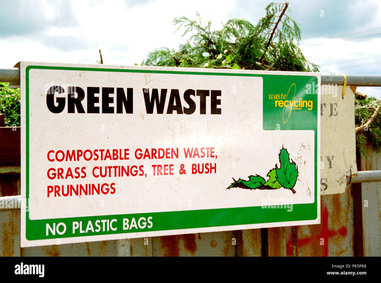 Green waste management Stock Photo - Alamy