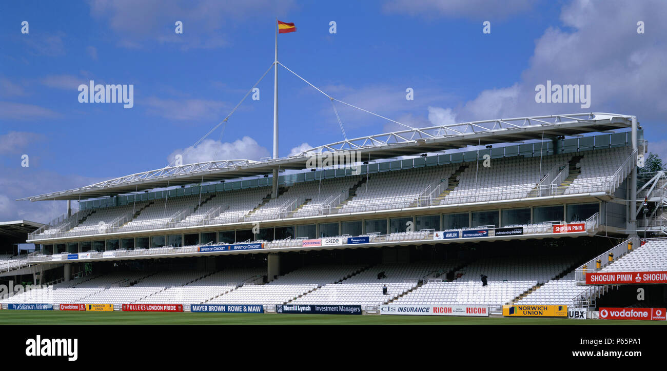 Main Grandstand, Lords Cricket Ground, London, UK Stock Photo - Alamy