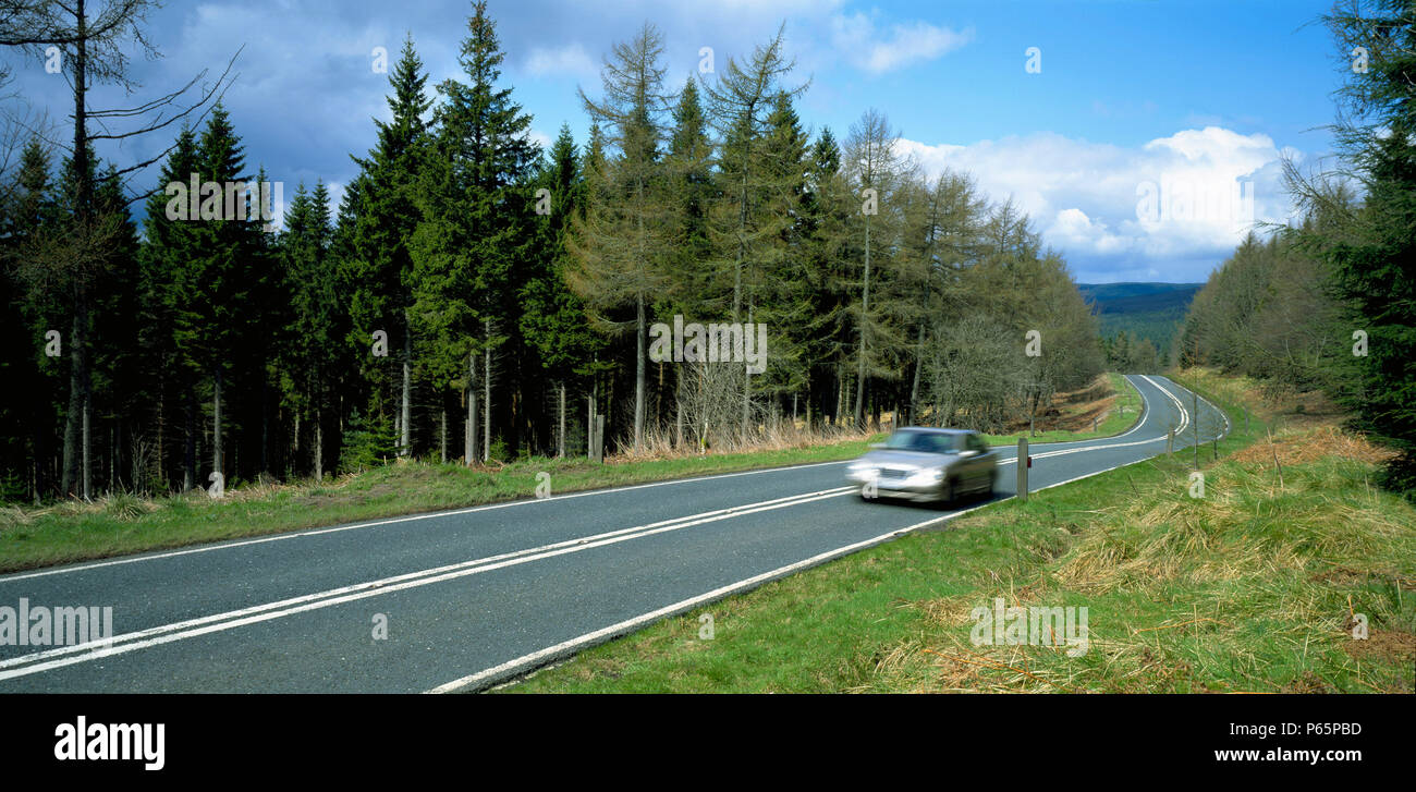 Cheviott Hills, The Borders between England and Scotland Stock Photo ...