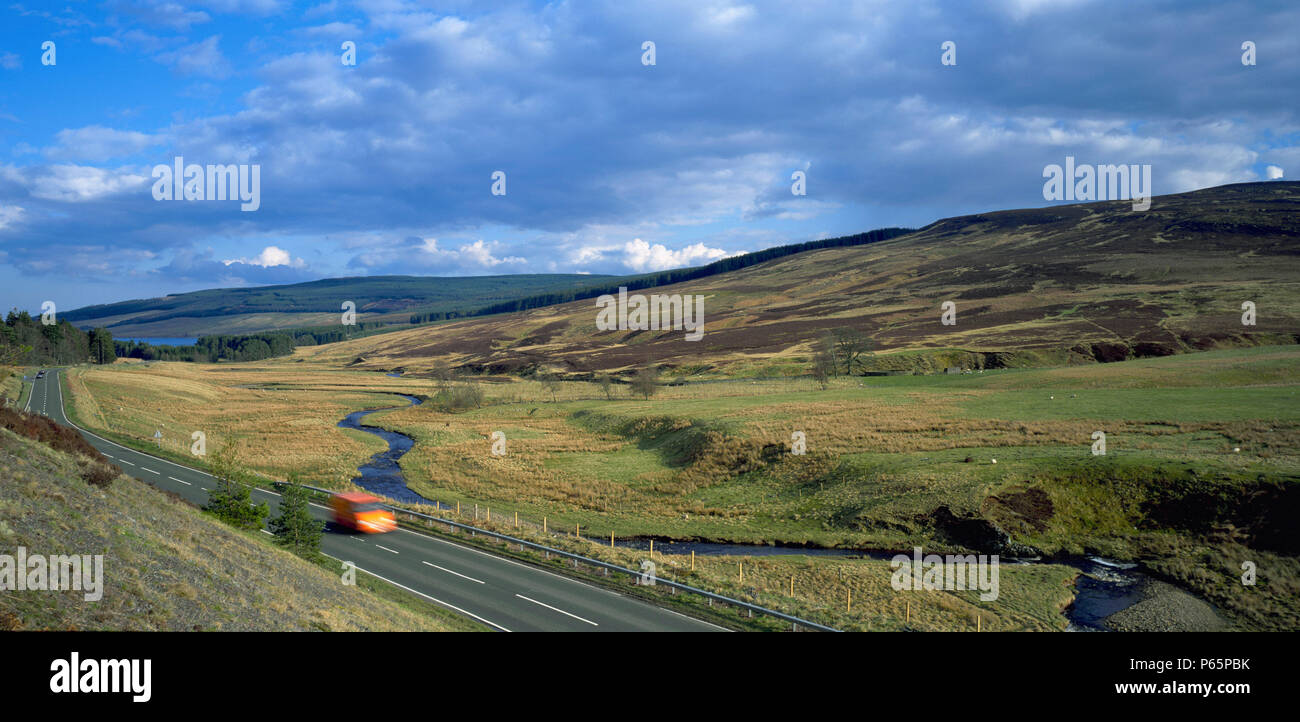 Cheviot Hills, The Borders between England and Scotland, United Kingdom ...
