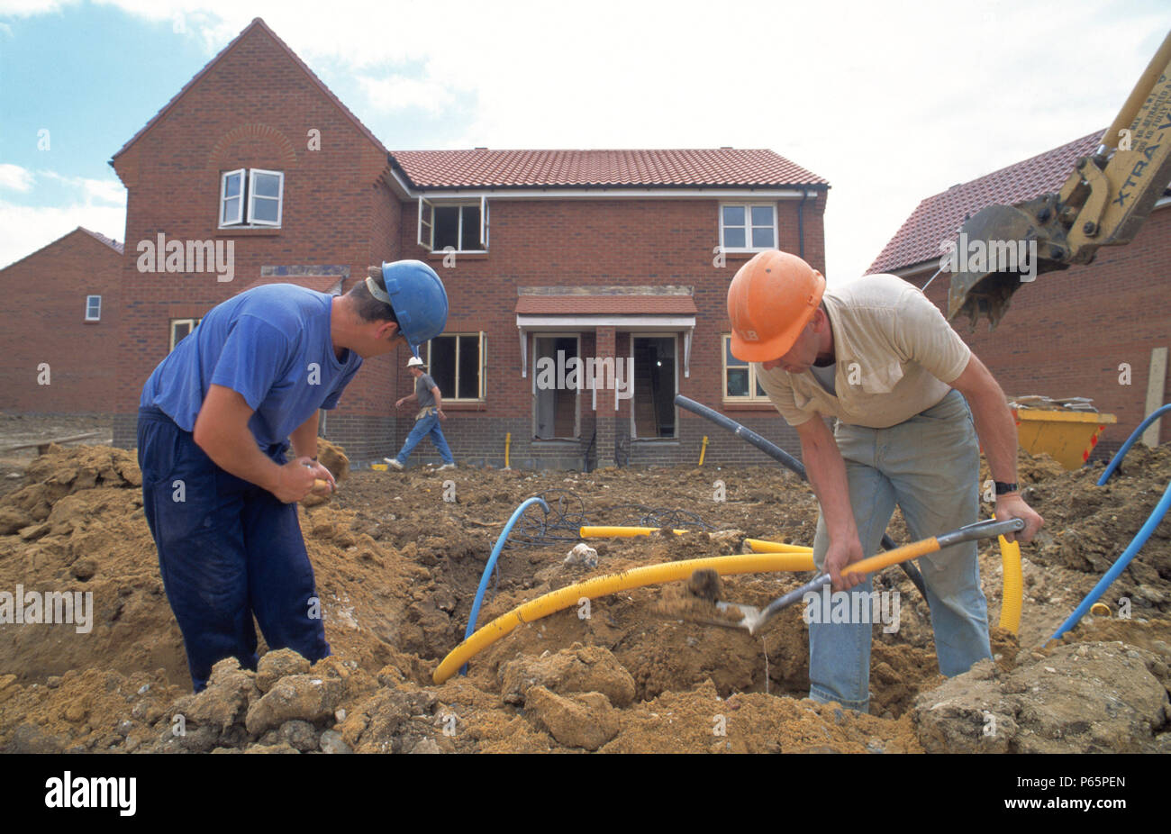 Hand digging pipe hi-res stock photography and images - Alamy