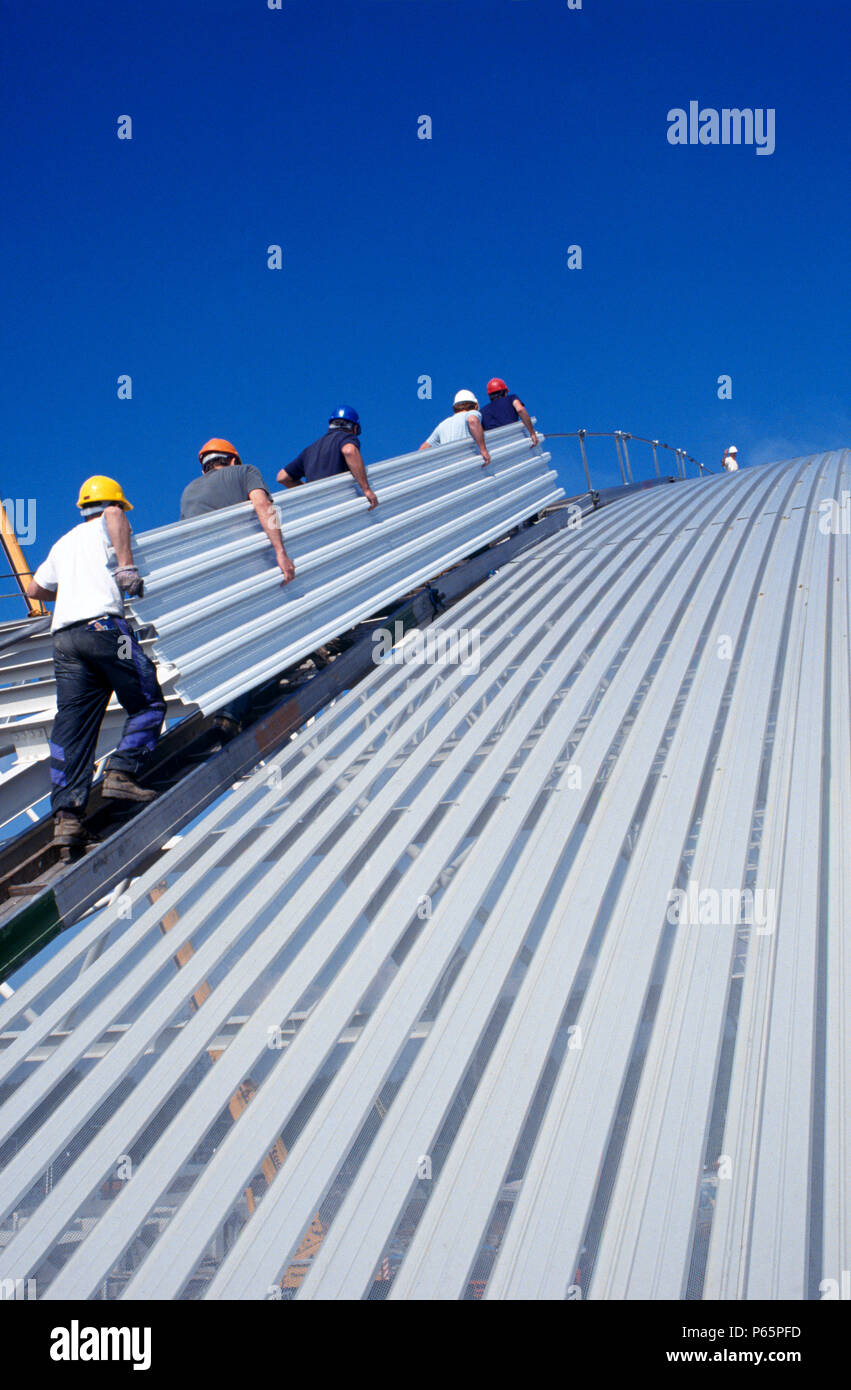 Pitched corrugated roof hi-res stock photography and images - Alamy