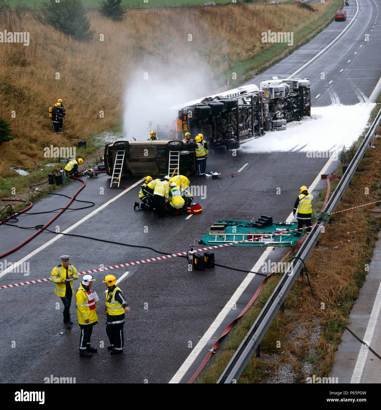 Pile up motorway hi-res stock photography and images - Alamy