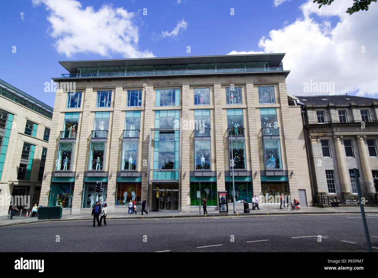 Harvey Nichols, Edinburgh, Scotland Stock Photo - Alamy