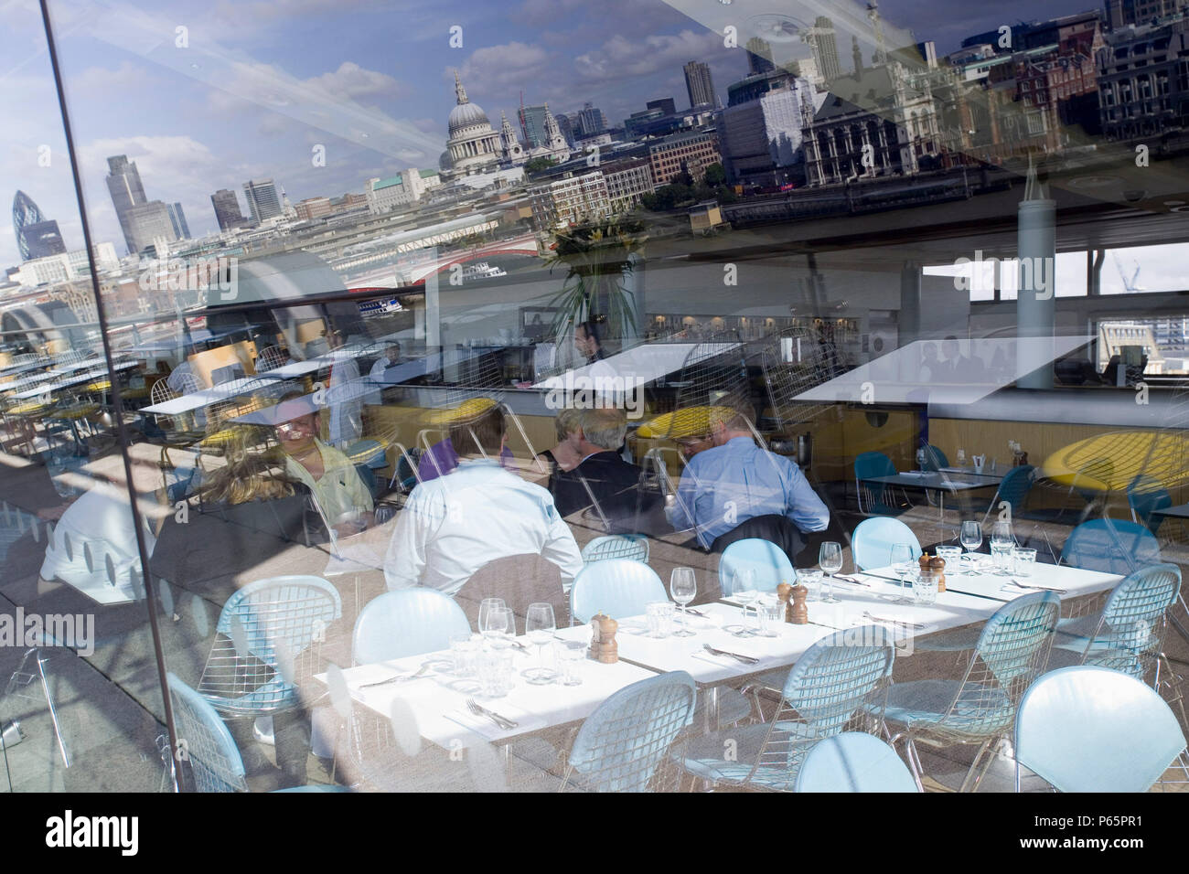 OXO Tower restaurant, Southbank, London, UK. Designed by Lifshutz ...