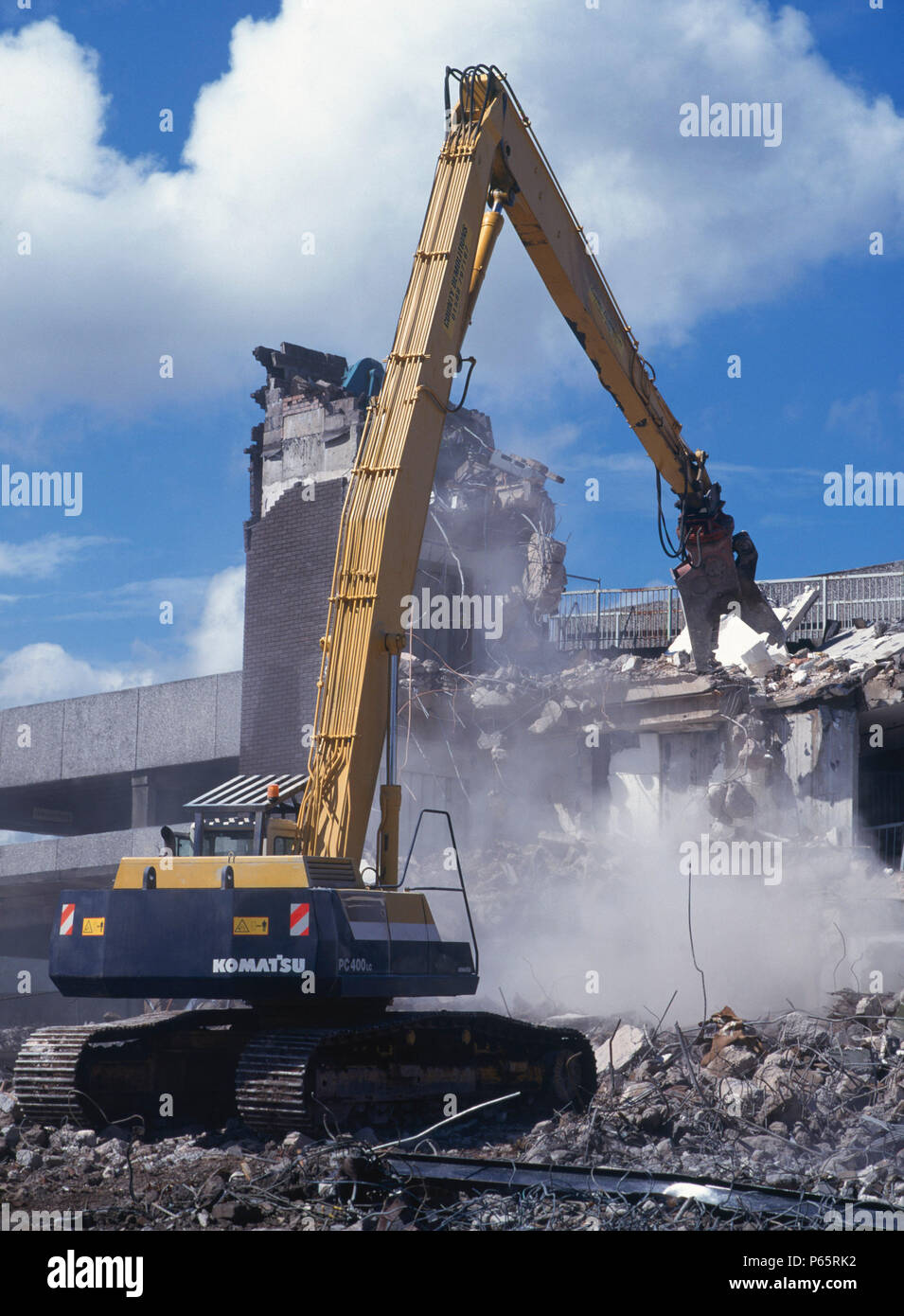 Power plant demolition hi-res stock photography and images - Alamy