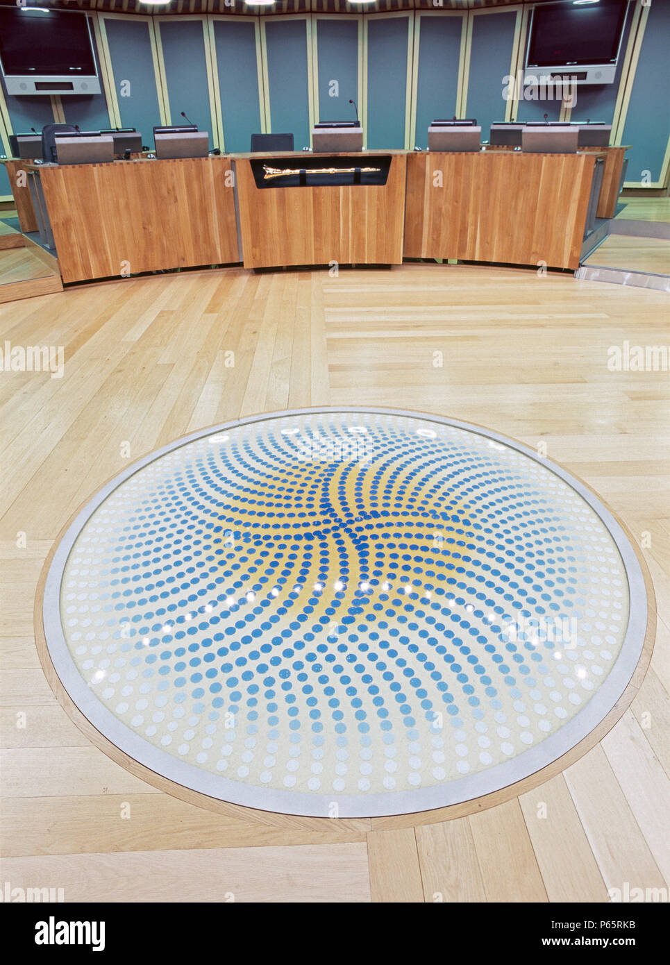 Welsh Assembly Government building, Wales, UK. The Assembly building in ...