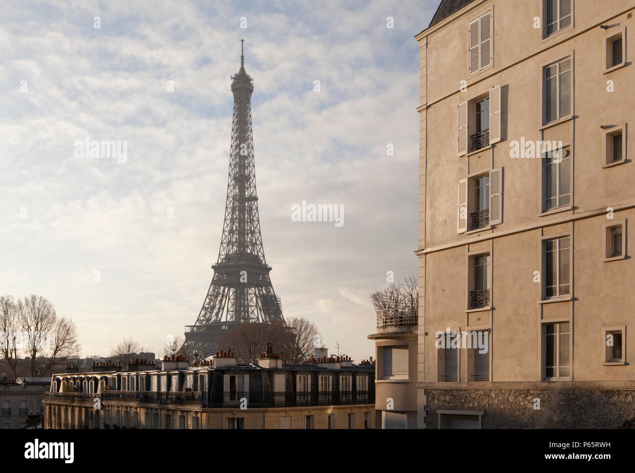 Eiffel tower apartment hi-res stock photography and images - Alamy