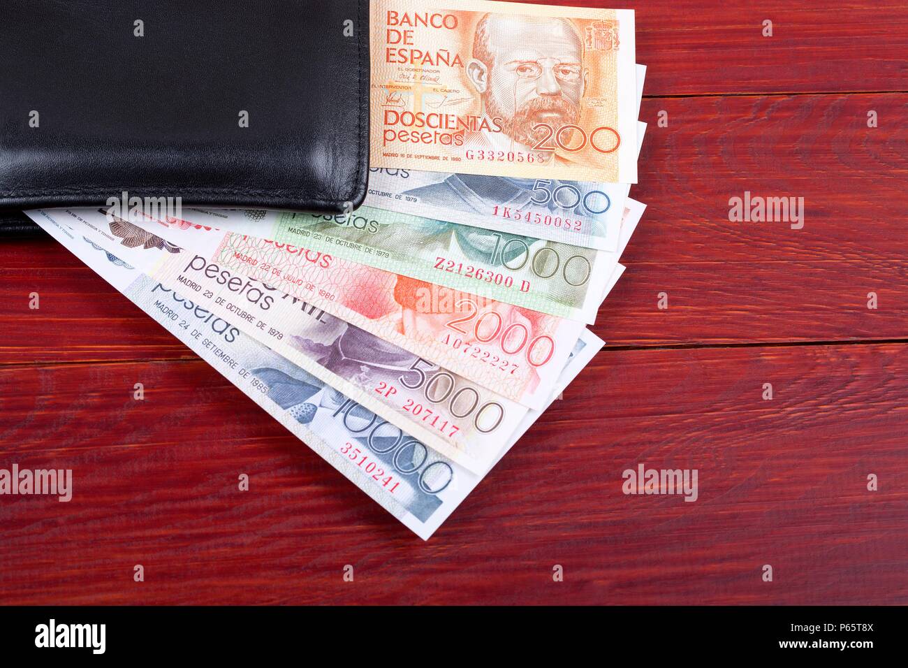 Banknote from spain hi-res stock photography and images - Alamy