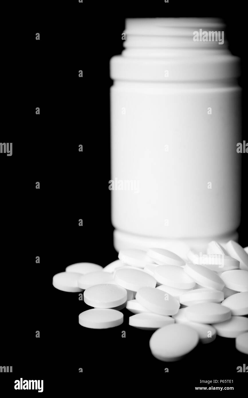 Black red drug pill vitamin Black and White Stock Photos & Images - Alamy