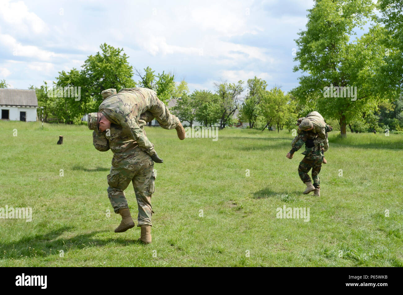 Moldovan Soldiers from the National Army Land Forces and Soldiers from ...