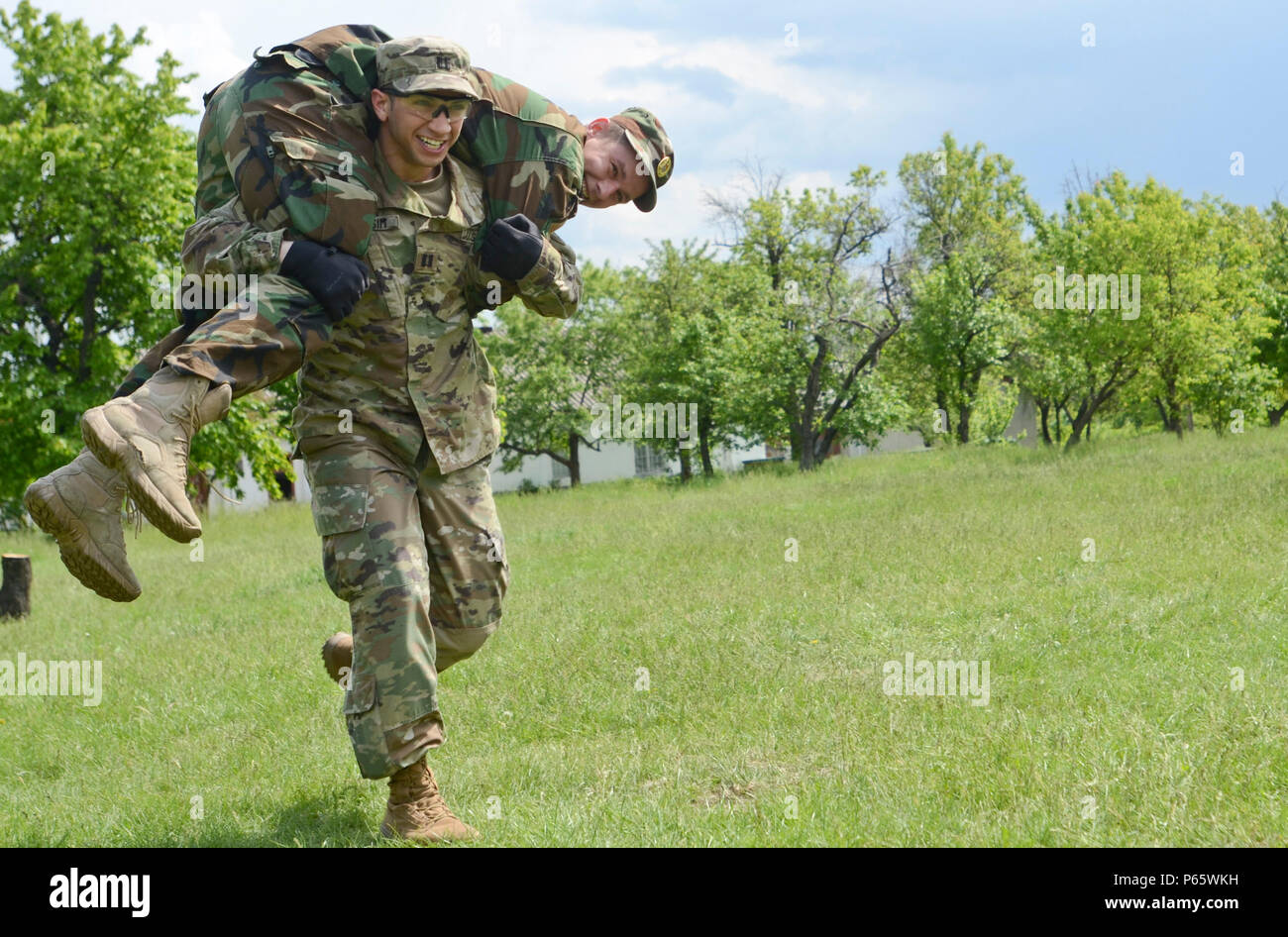 Firemans Carry High Resolution Stock Photography and Images - Alamy