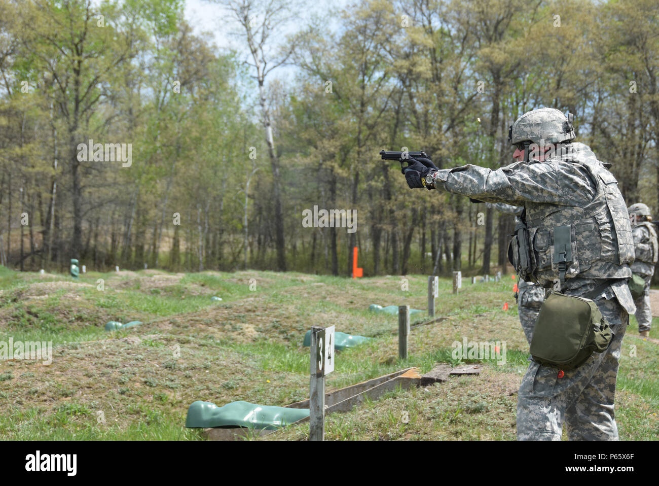 Maj. Philip Jergenson, an operations officer assigned to A Co, DHHB ...