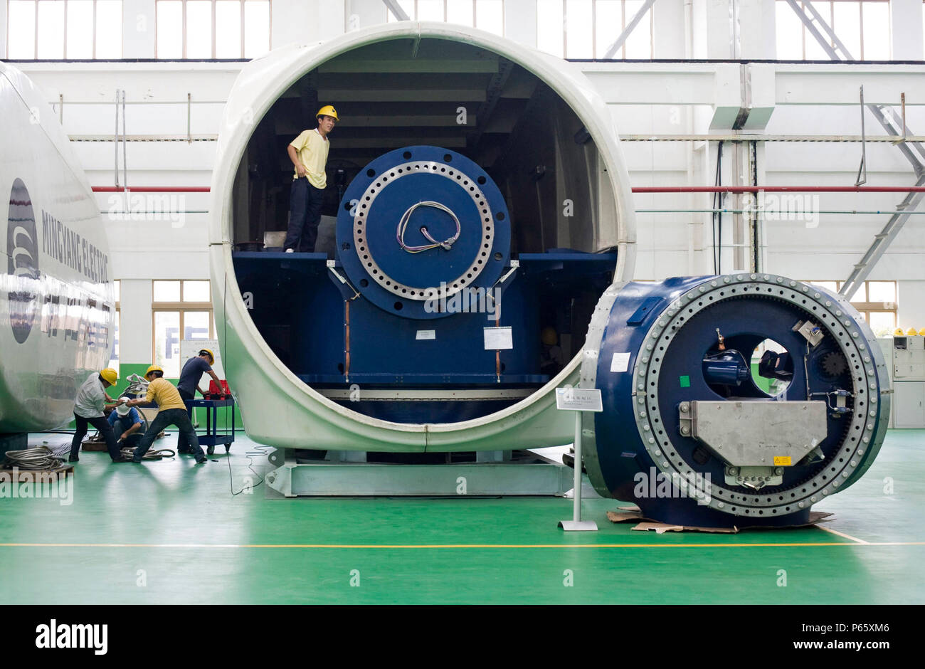 Wind turbine manufacturing china hi-res stock photography and images ...