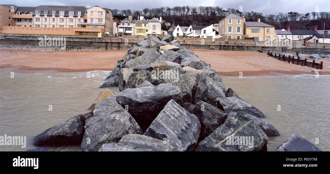 New stone groyne for coastal protection Stock Photo - Alamy