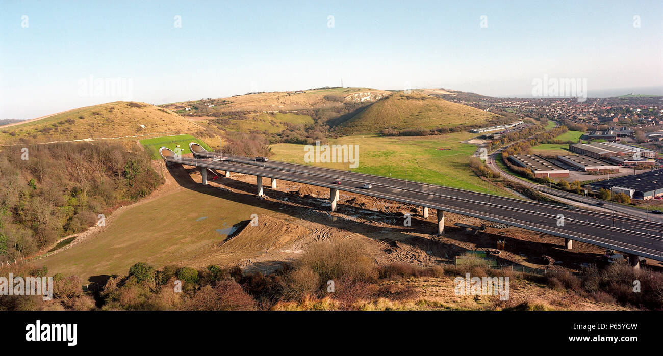 M20 / A20 viaduct. Roundhill, Kent, United Kingdom Stock Photo - Alamy
