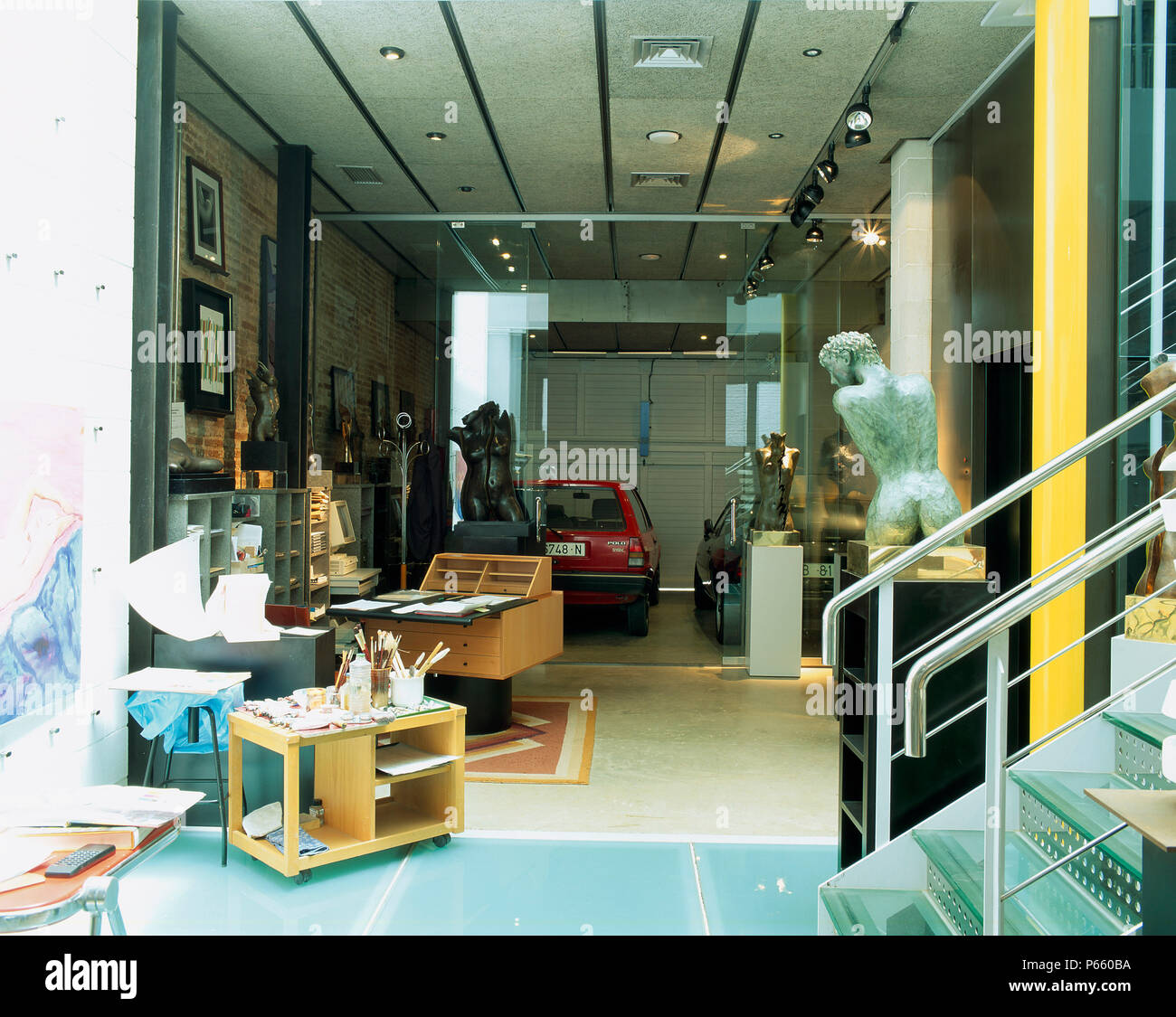 View of the interiors of a store Stock Photo - Alamy