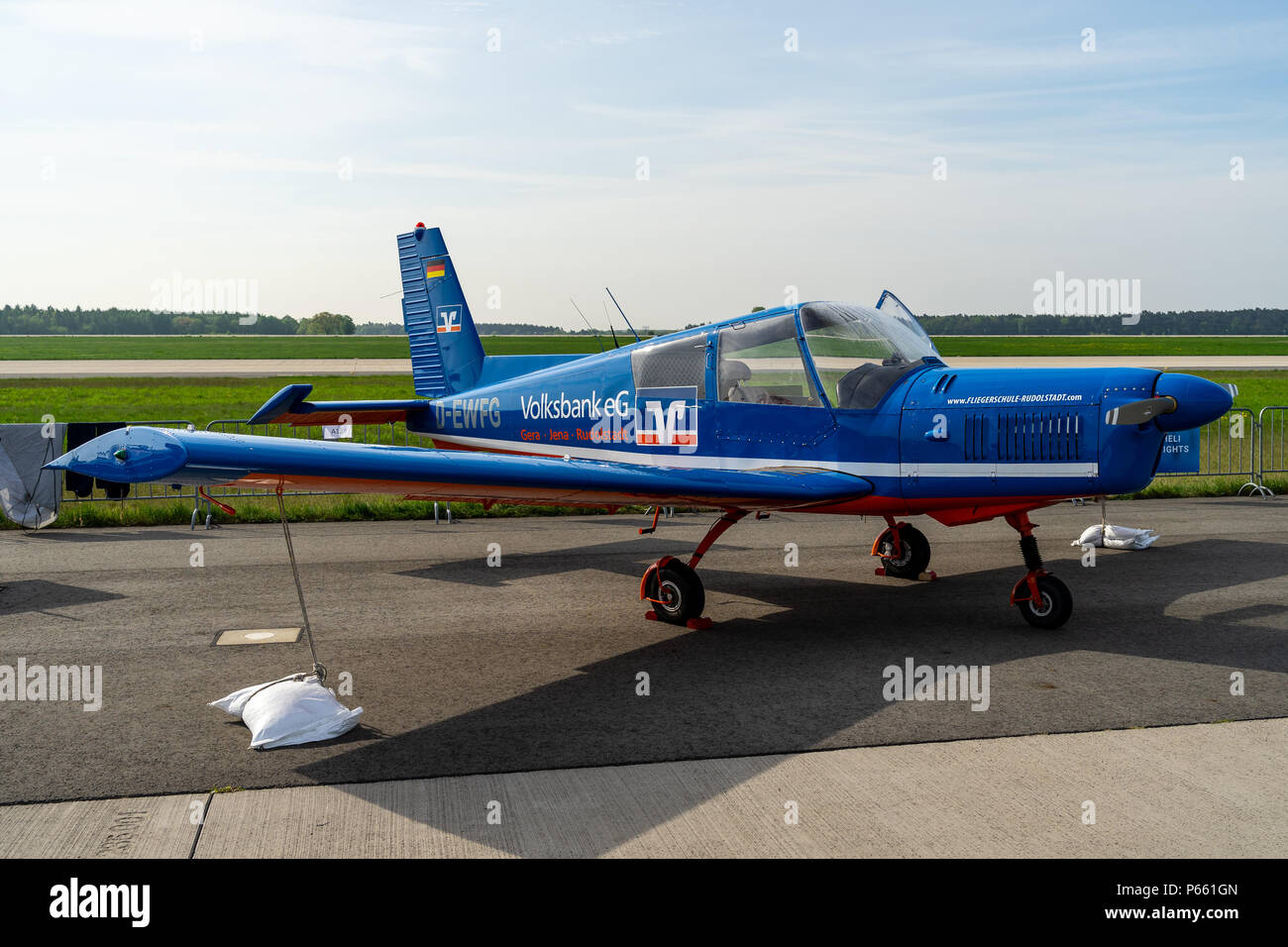Zlin aircraft hi-res stock photography and images - Alamy